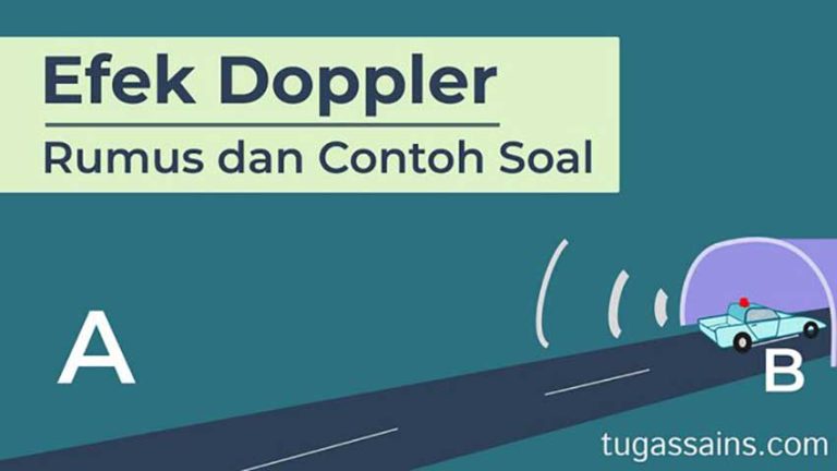 Rumus Efek Doppler dan Contoh Soal | Tugassains Com