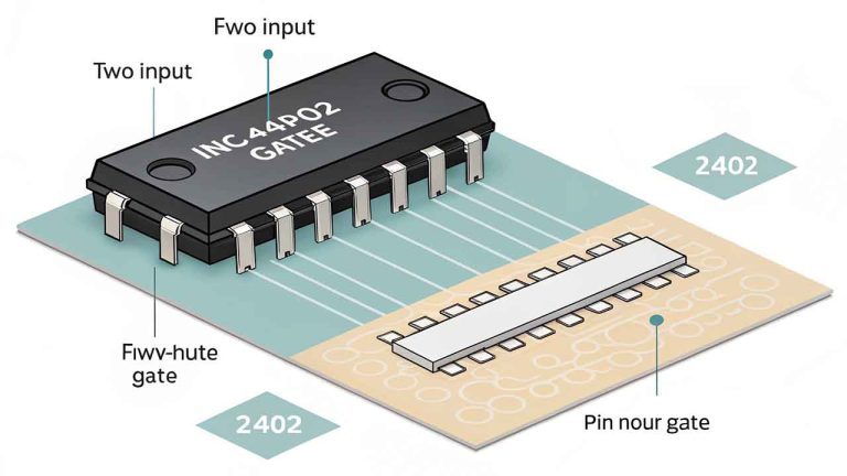 IC 7402: Empat Gerbang NOR Dua Input dalam Satu Paket | Tugassains Com