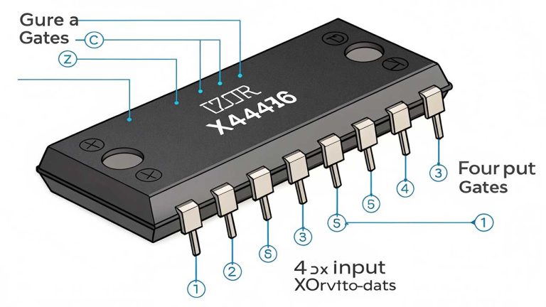 IC 7486 dengan Empat Gerbang XOR Dua Input dan Fungsinya dalam ...